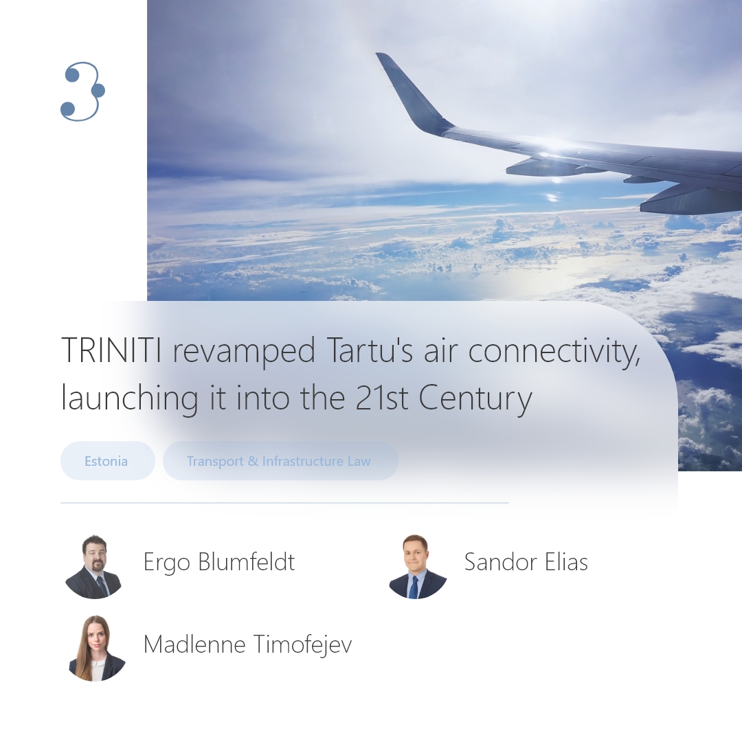 TRINITI revamped Tartu's air connectivity, launching it into the 21st Century | TRINITI - Pan ...